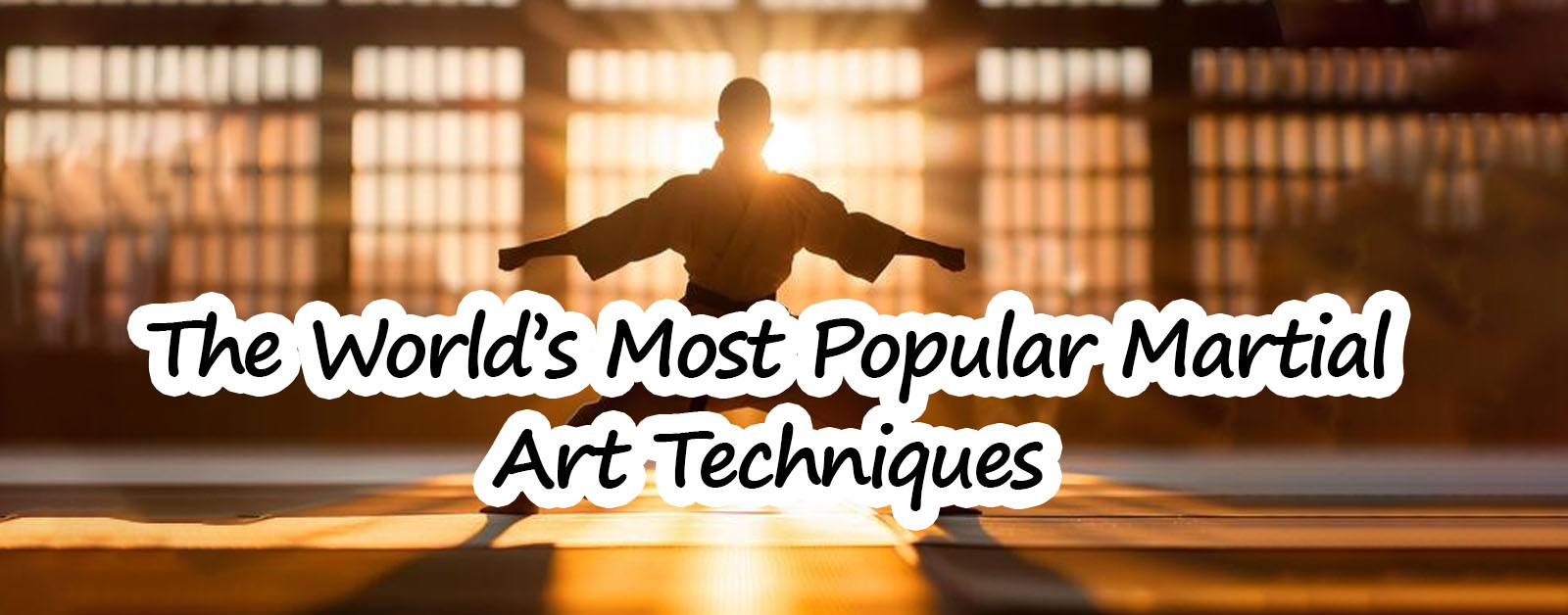 The World's Most Popular Martial Art Techniques